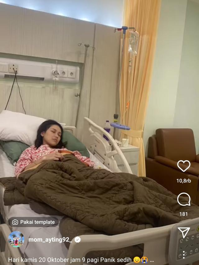 Ibunda Ungkap Ayu Ting Ting Sempat Jatuh Sakit hingga Dirawat 2 Hari di Rumah Sakit - ShowBiz ...
