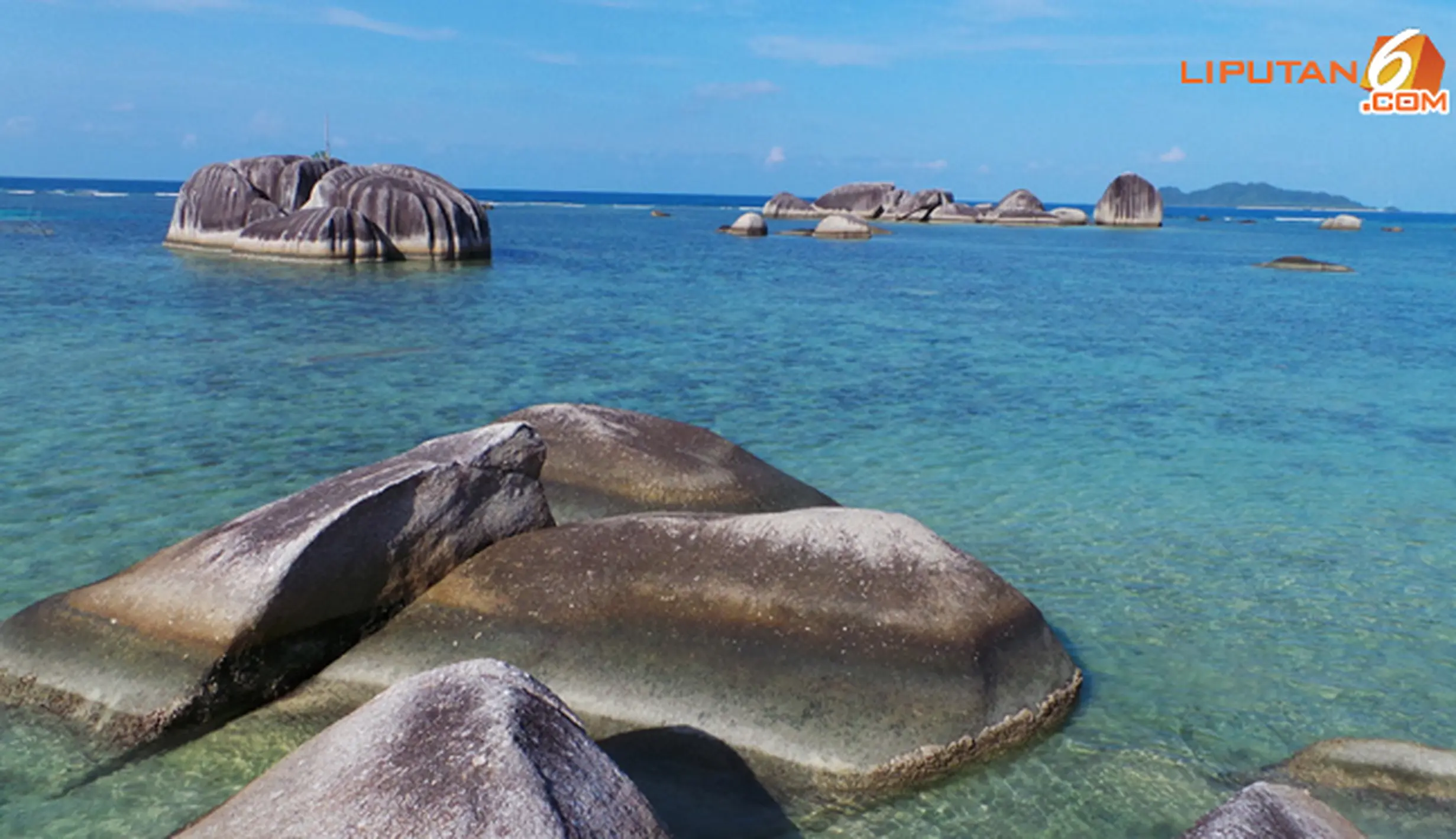 Pesona Batu Raksasa Pulau Natuna - Foto Liputan6.com