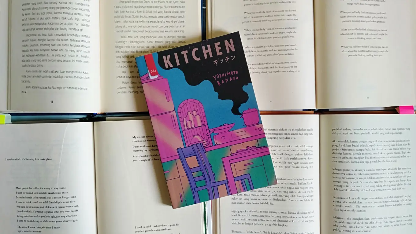 Review Buku Novel Kitchen Karya Yoshimoto Banana