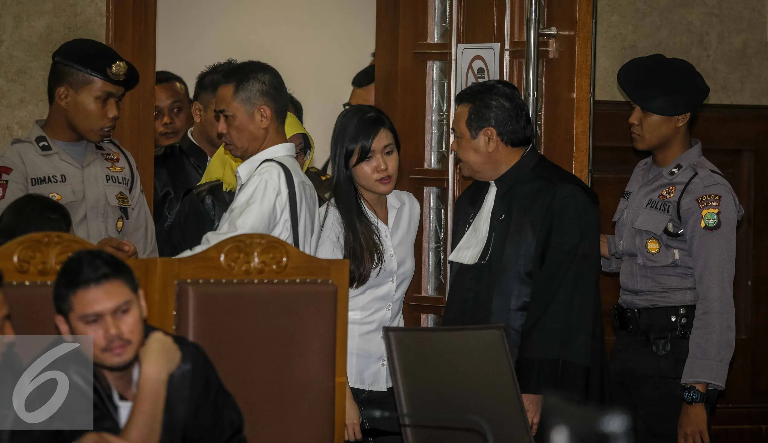 Babak Terakhir Sidang Jessica Kumala Wongso Usai Divonis 20 Tahun - Foto Liputan6.com