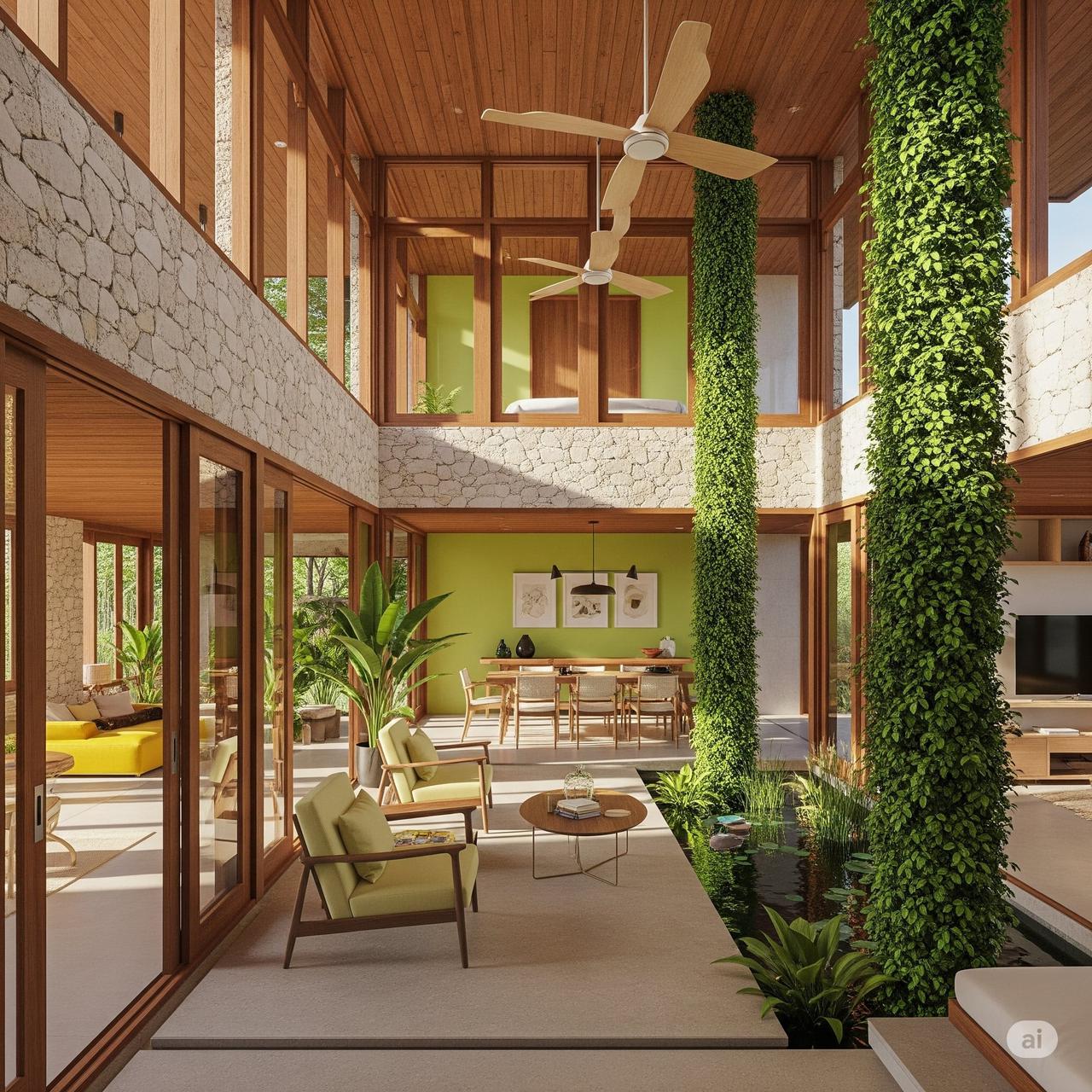 7 Inspirasi Rumah Open Space Sederhana untuk Lahan Sempit, Terasa Luas ...