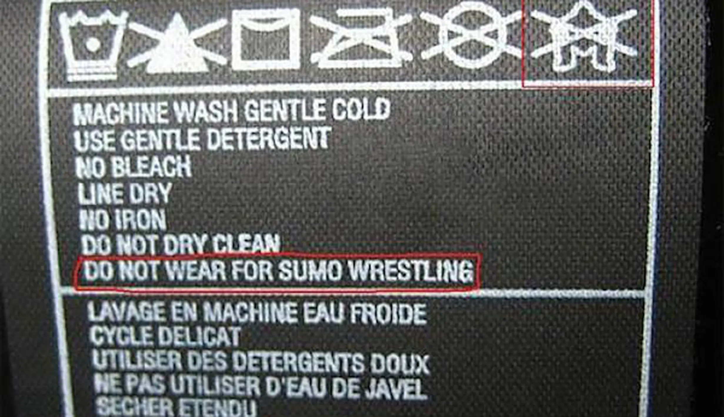 Langka: Keterangan di Label Baju Unik Ini Sukses Bikin Ngakak