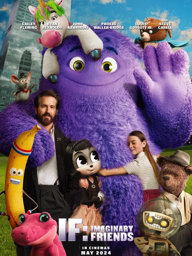 Film IF: Imaginary Friends Jadi Bukti Cinta John Krasinski untuk Anak ...