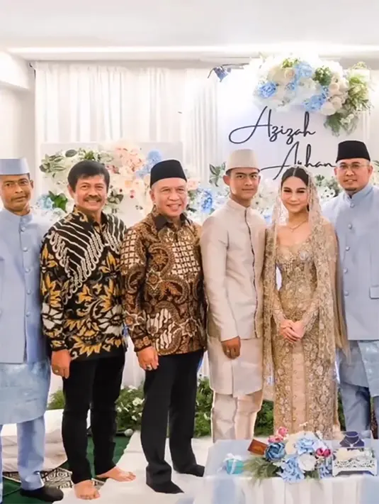 10 Potret Akad Nikah Pratama Arhan dan Azizah Salsha di Jepang, Erick Tohir Jadi Saksi - Photo ...