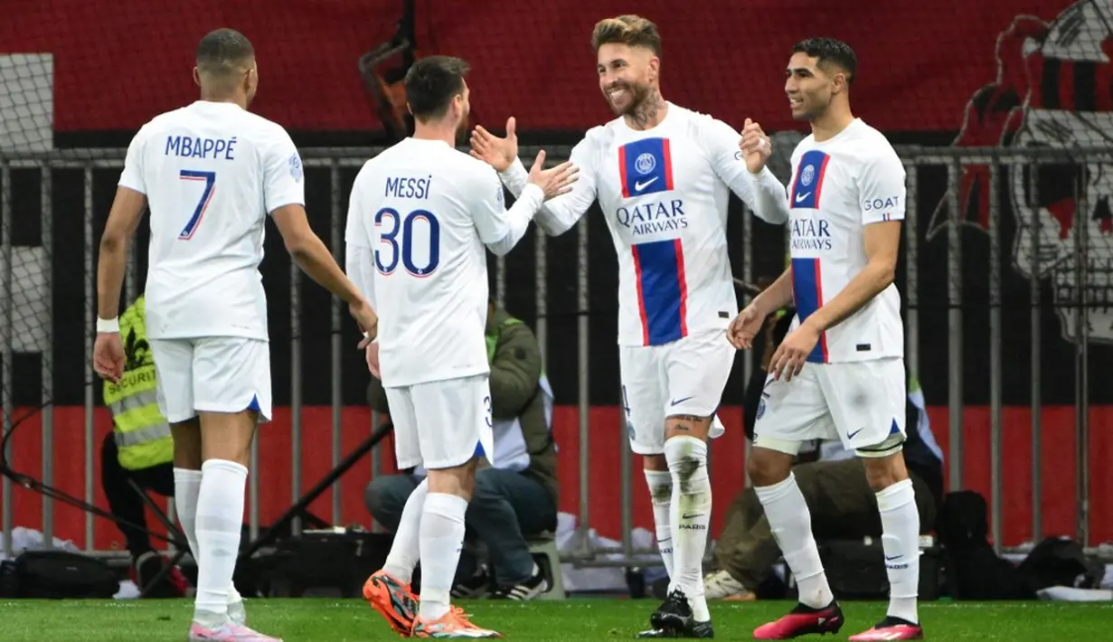 Lionel Messi Bintangi Kemenangan PSG atas Nice di Liga Prancis - Foto ...