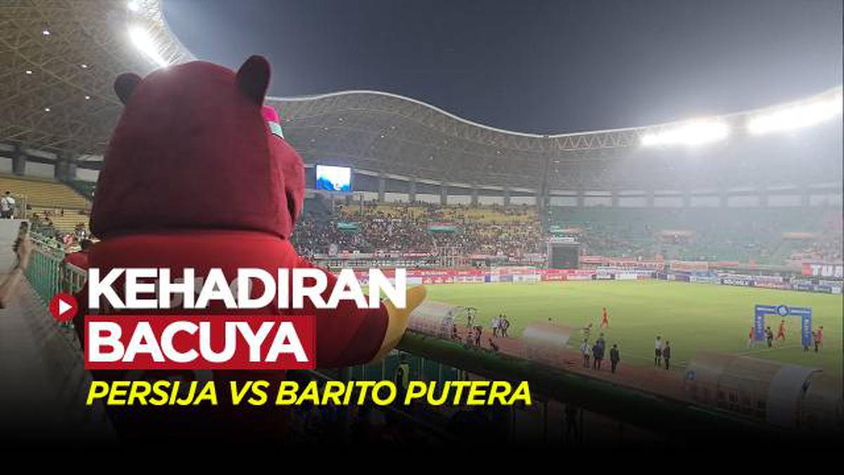 VIDEO: Kehadiran Maskot Piala Dunia U-17 2023, Bacuya di Laga Persija ...