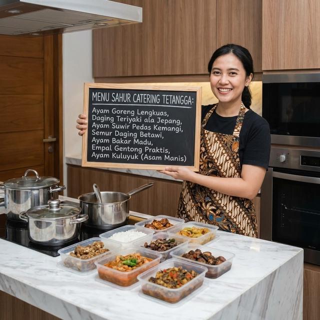 22 Ide Jualan Catering Sahur Harian untuk Tetangga, Daftar Menu Populer ...