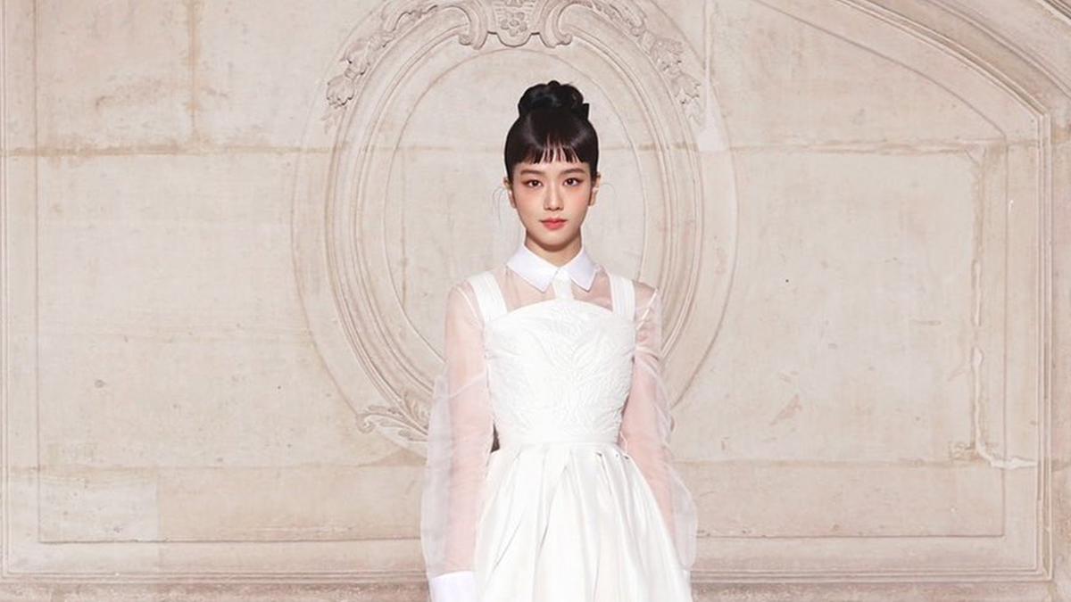 Tampil Beda, Ini Potret Jisoo dengan Rambut Berponi yang Curi Perhatian ...