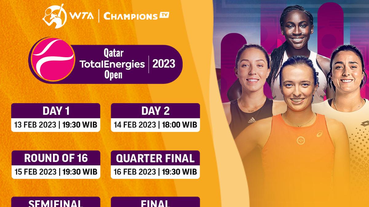 Jadwal dan Live Streaming WTA 500 Qatar Open 2023 di Vidio, 13-18 ...