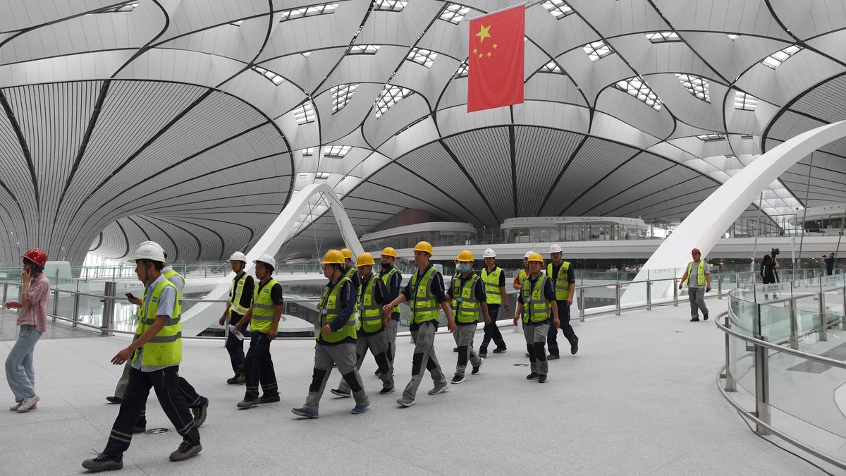 FOTO: Kemegahan Bandara Internasional Daxing Beijing - Foto Liputan6.com