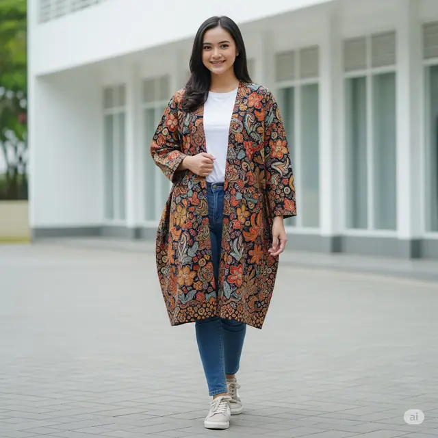 7 Model Jas Batik Wanita Modern Terbaru 2025 untuk Segala Acara - Hot ...