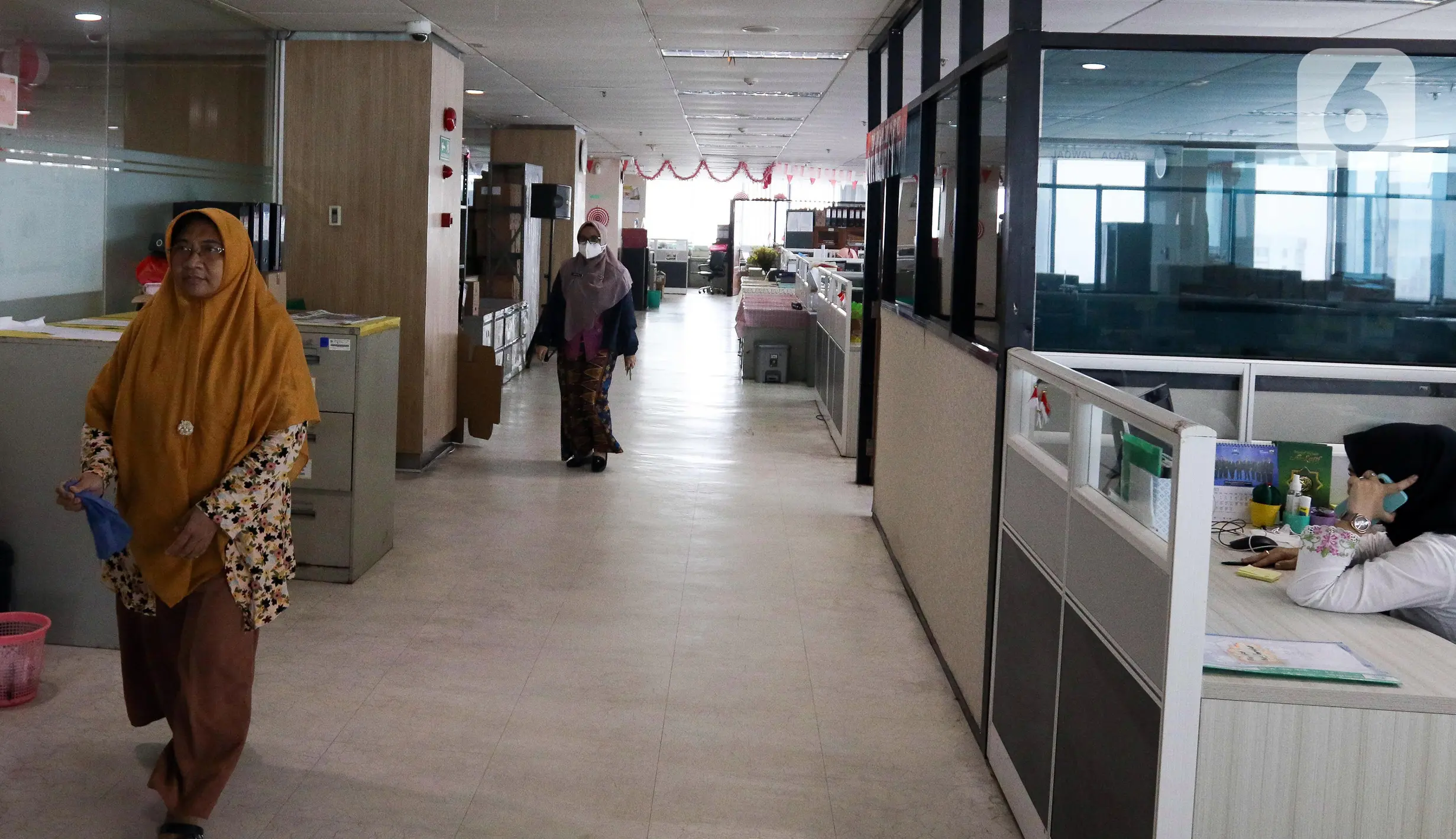 Pemberlakuan Jam Kerja ASN DKI Jakarta Selama Bulan Suci Ramadhan - Foto Liputan6.com