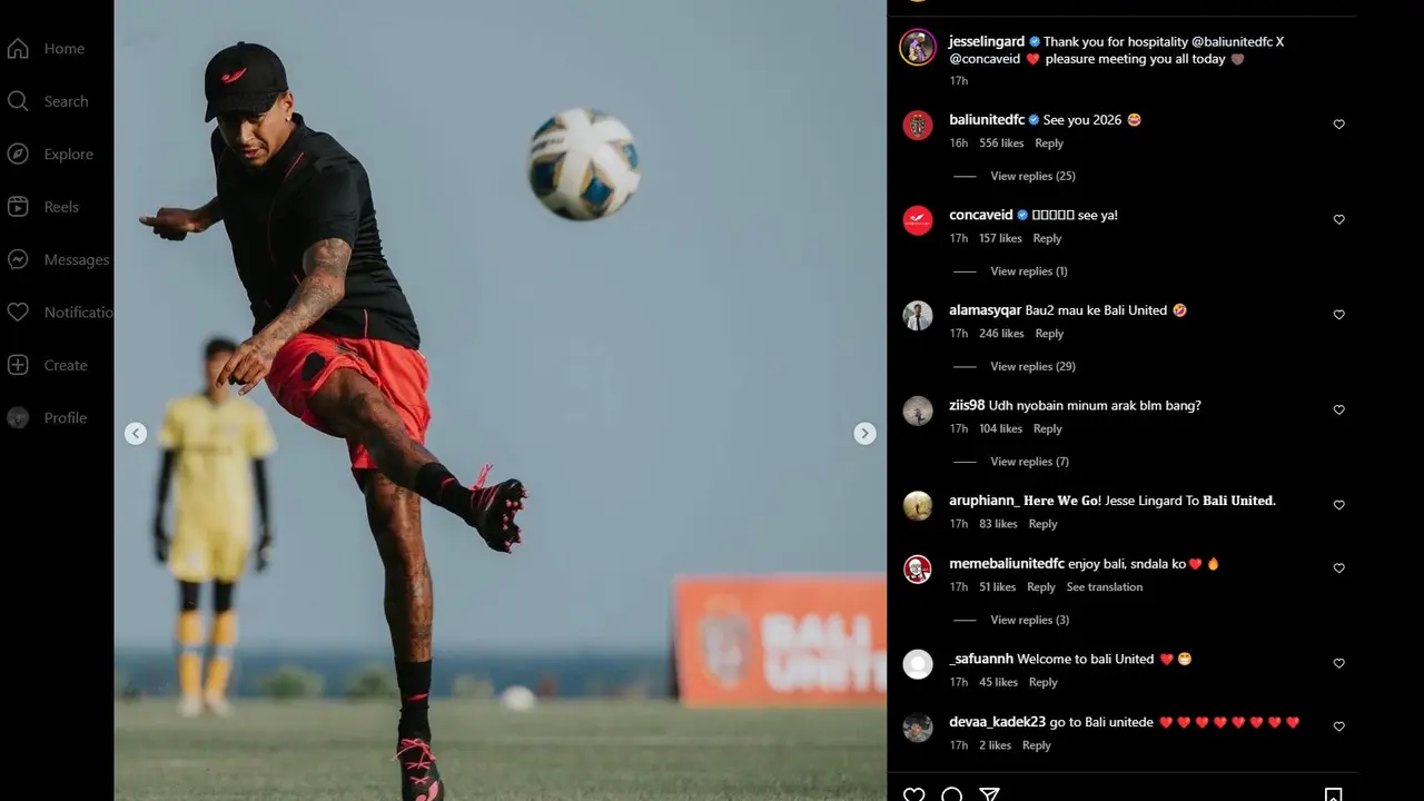 Usai Santap Babi Guling, Begini Penampakan Mantan Pemain Manchester United Jesse Lingard Saat ...