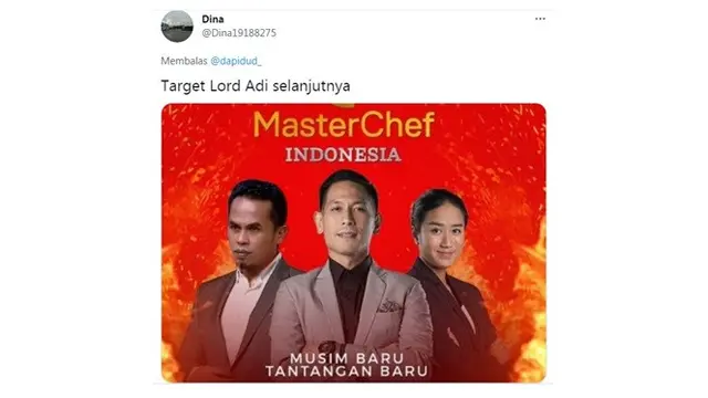 7 Meme Lord Adi Usai Tereliminasi dari MasterChef Indonesia Seasons 8 ...