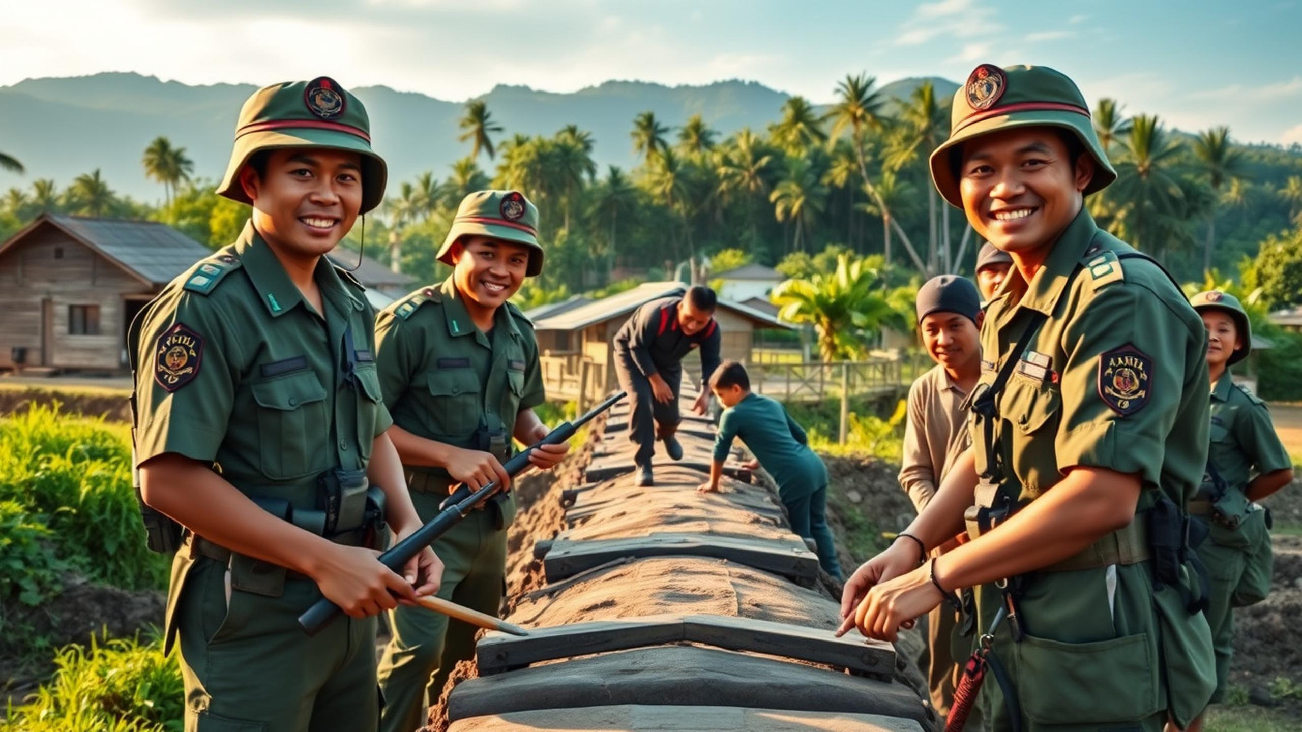Mengenal TMMD: Program Pembangunan Desa yang Manunggal dengan TNI