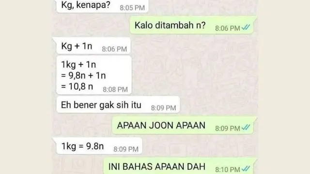 6 Chat Gombalan Anak Fisika ke Gebetan Pakai Rumus Ini Kocak - Hot ...