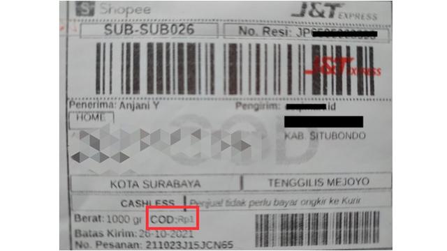 5 Potret Kurir Antar Paket COD dengan Harga di Bawah Rp200, Bikin Heran ...