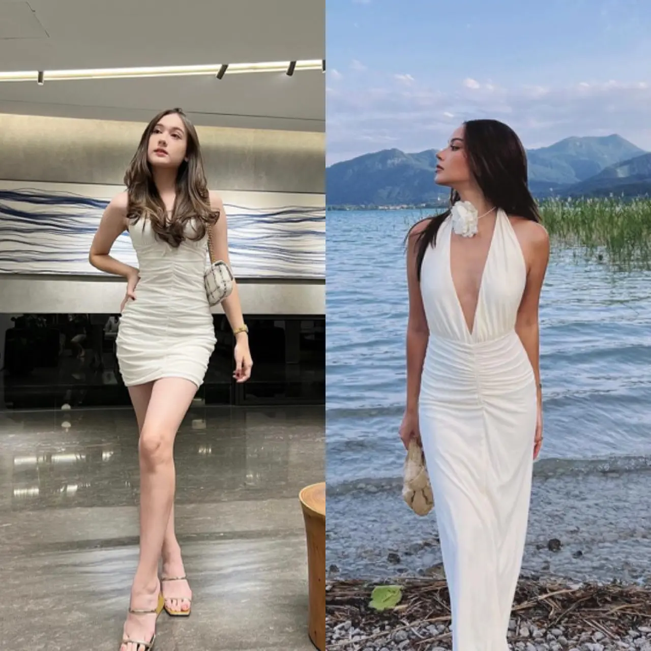 8 Adu Gaya Laura Moane dan Alyssa Daguise Lewat Busana yang Dikenakan, Gadis yang Tengah Dekat ...