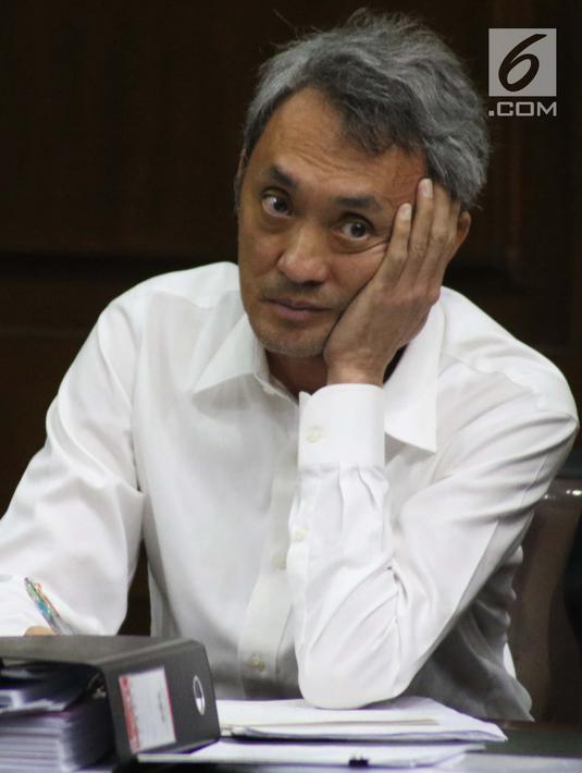 FOTO: Eddy Sindoro Jalani Sidang Keterangan Saksi - Foto Liputan6.com