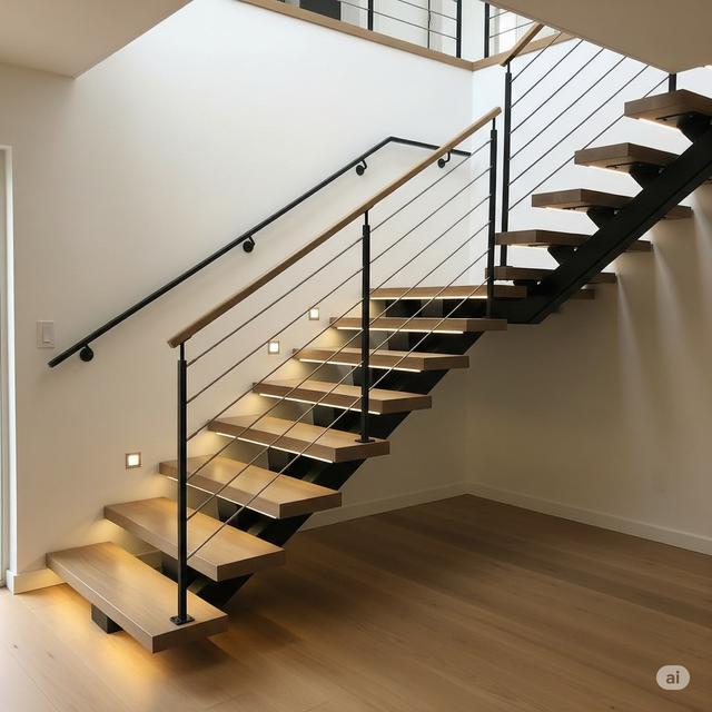 15 Contoh Model Tangga Rumah Minimalis Terbaru 2025, Padukan ...