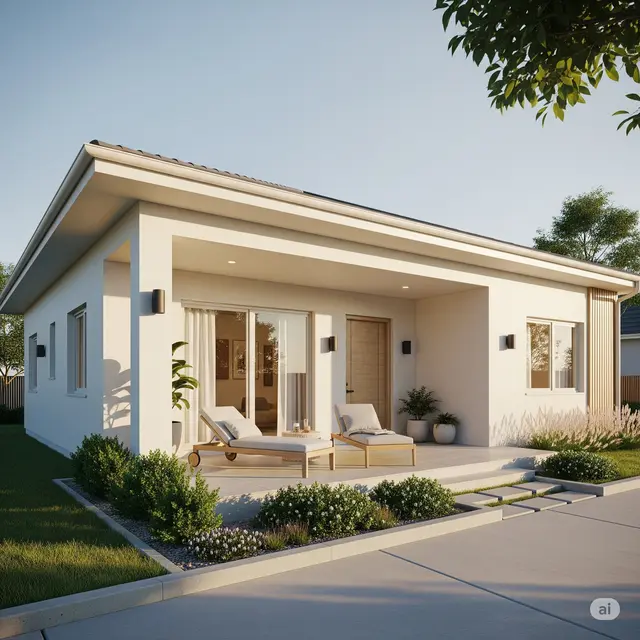 10 Rumah Sederhana Namun Elegan Cocok untuk Pasangan Muda, Desain ...