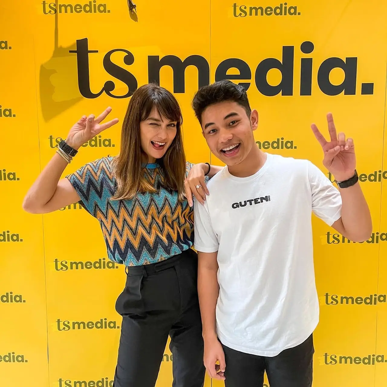 10 Inspirasi Model Rambut Poni ala Luna Maya, Tampilan Fresh Bak ABG ...