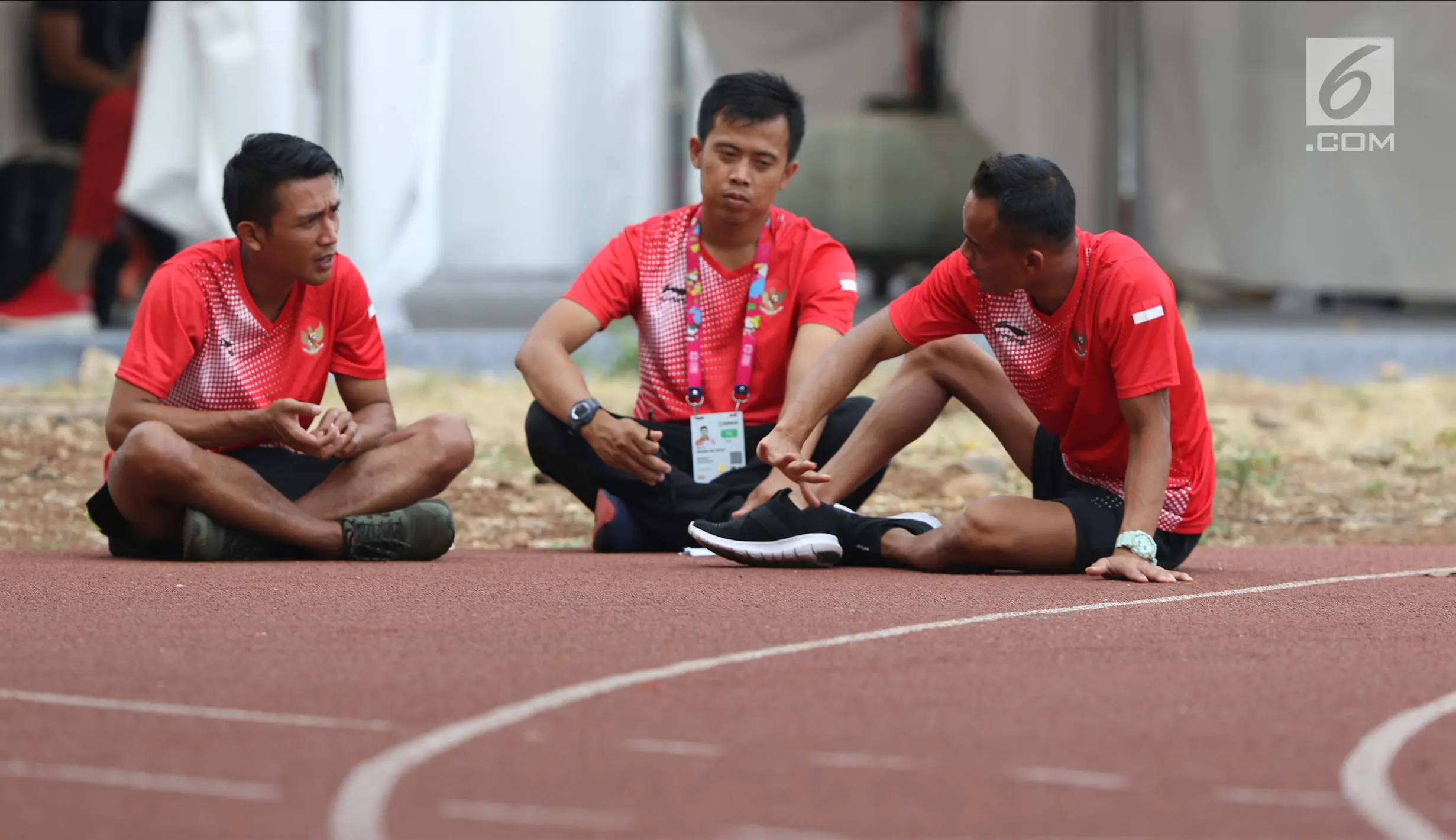 FOTO: Aktivitas Atlet Asian Para Games 2018 di Luar Arena Pertandingan ...
