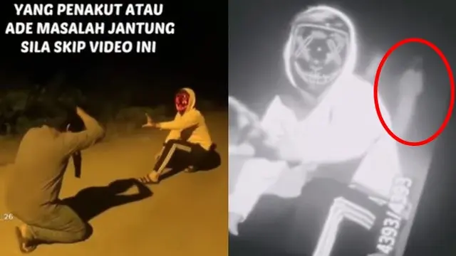Viral Penampakan Pocong saat Lakukan Pemotretan, Bikin Merinding - Hot Liputan6.com