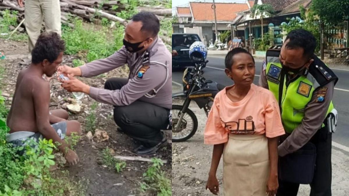 Viral Polisi Di Lamongan Selalu Bawa Baju Lebih Di Motor Dinas Alasannya Bikin Haru Hot
