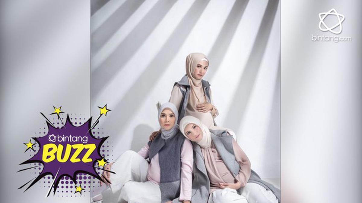Cantik Bak Bidadari, Ini Potret Maternity Ala Shireen, Zaskia dan Zee ...