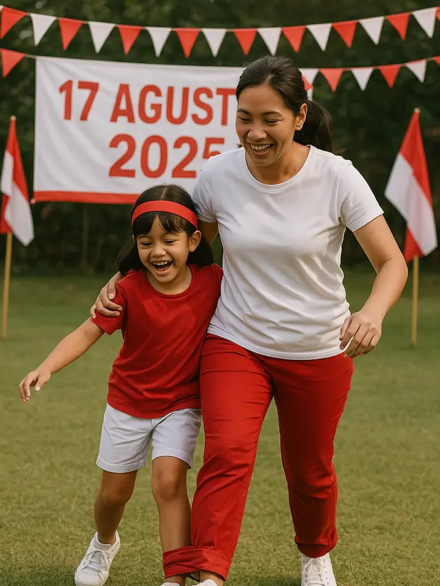 7 Ide Lomba 17 Agustus 2025 untuk Ibu dan Anak, Dijamin Seru