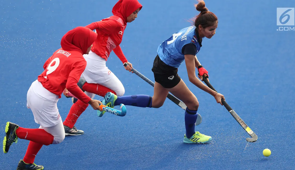FOTO: Ditundukkan Thailand, Begini Gaya Permainan Tim Hoki Putri ...