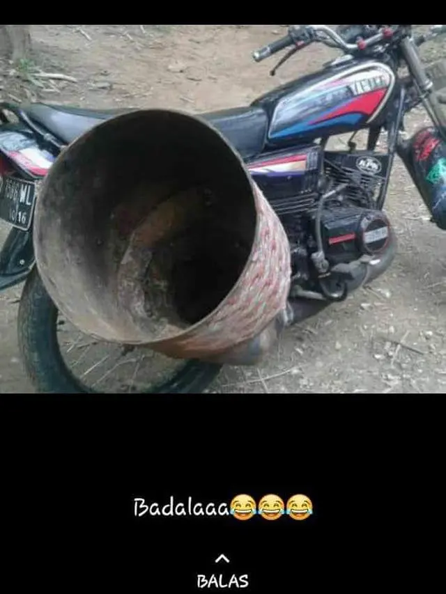 Kumpulan Potret Knalpot Sepeda Motor Berukuran Jumbo, Dijamin Bikin Sakit Telinga - Otomotif ...