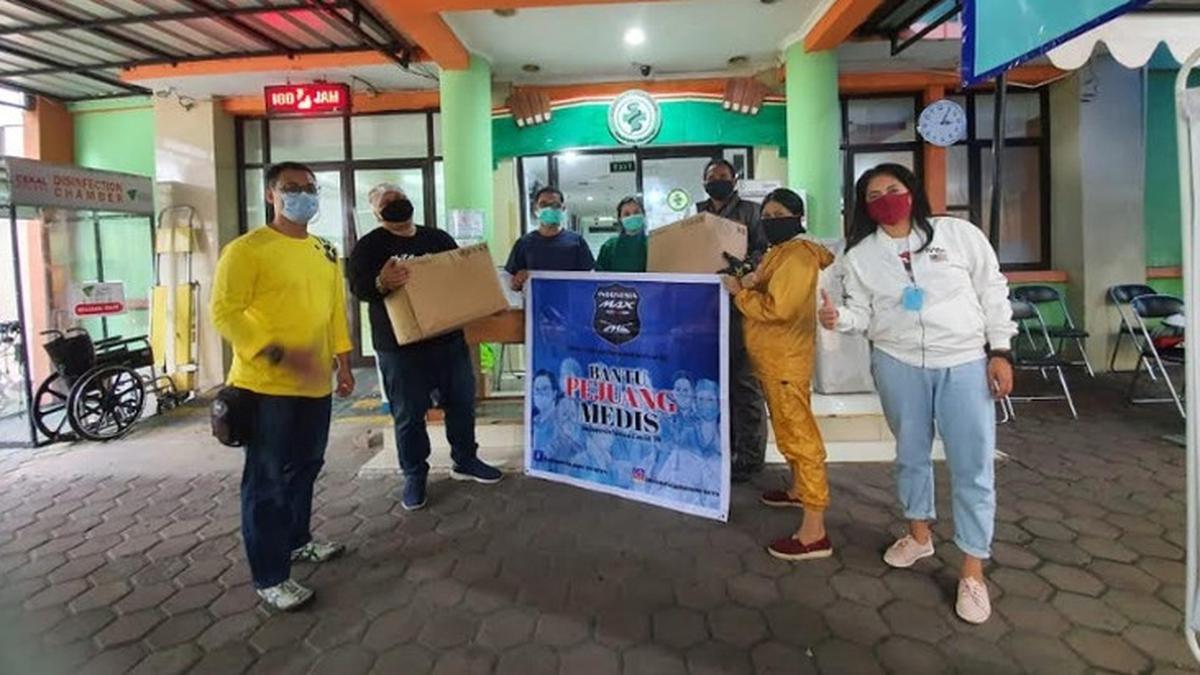 Ikut Perangi Corona Covid-19, Komunitas Maxi Yamaha Sumbang APD ...