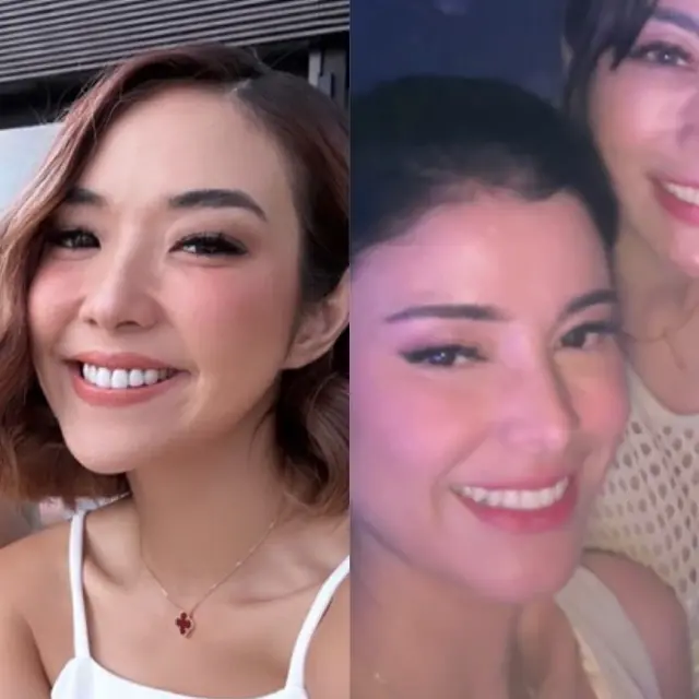 Adu Gaya Gisella dan Medina Dina yang Diduga Kekasih Baru Gading Marten saat Pernikahan Jessica ...