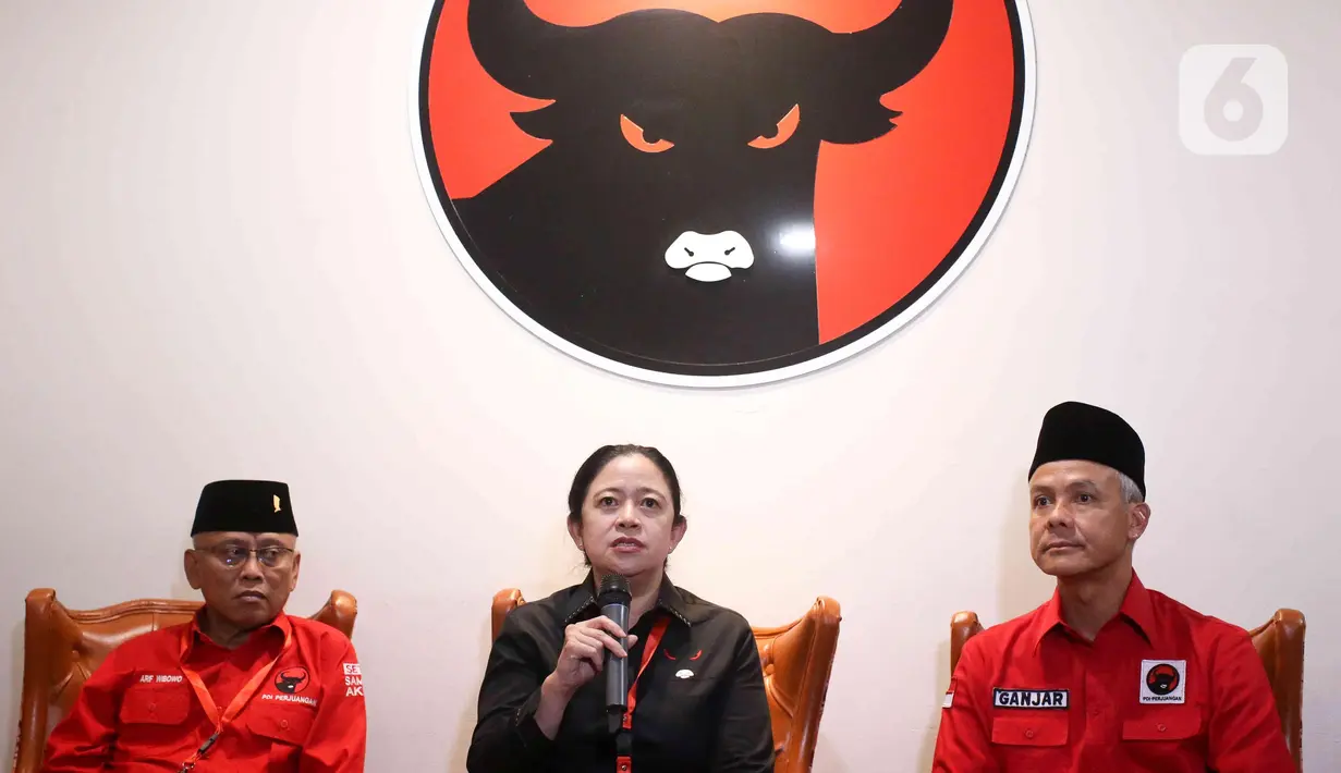 Bersama Puan Maharani, Bacapres PDIP Ganjar Pranowo Minta Kader Menangkan Pilpres 2024 - Foto ...