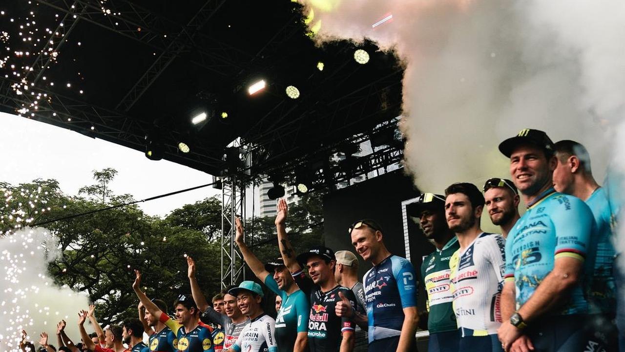 Bangga, Pembalap Sepeda Indonesia Satu Race dengan Pembalap Legenda ...