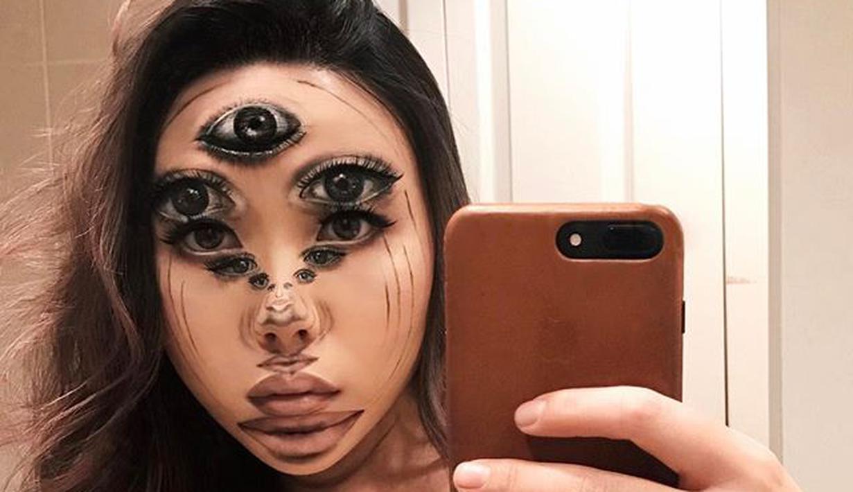 Cantik Sih, Tapi Makeup Artis Ini Suka Banget Tampil Seram - Photo ...