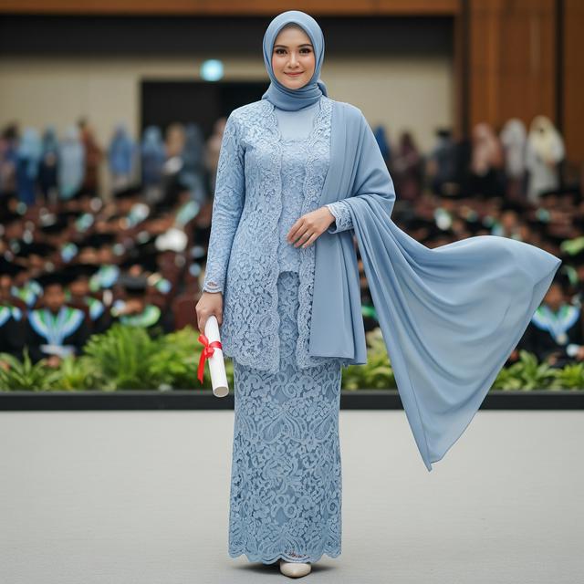 7 Model Kebaya Kartini Brokat Modern 2026, Tampil Anggun dan Kekinian