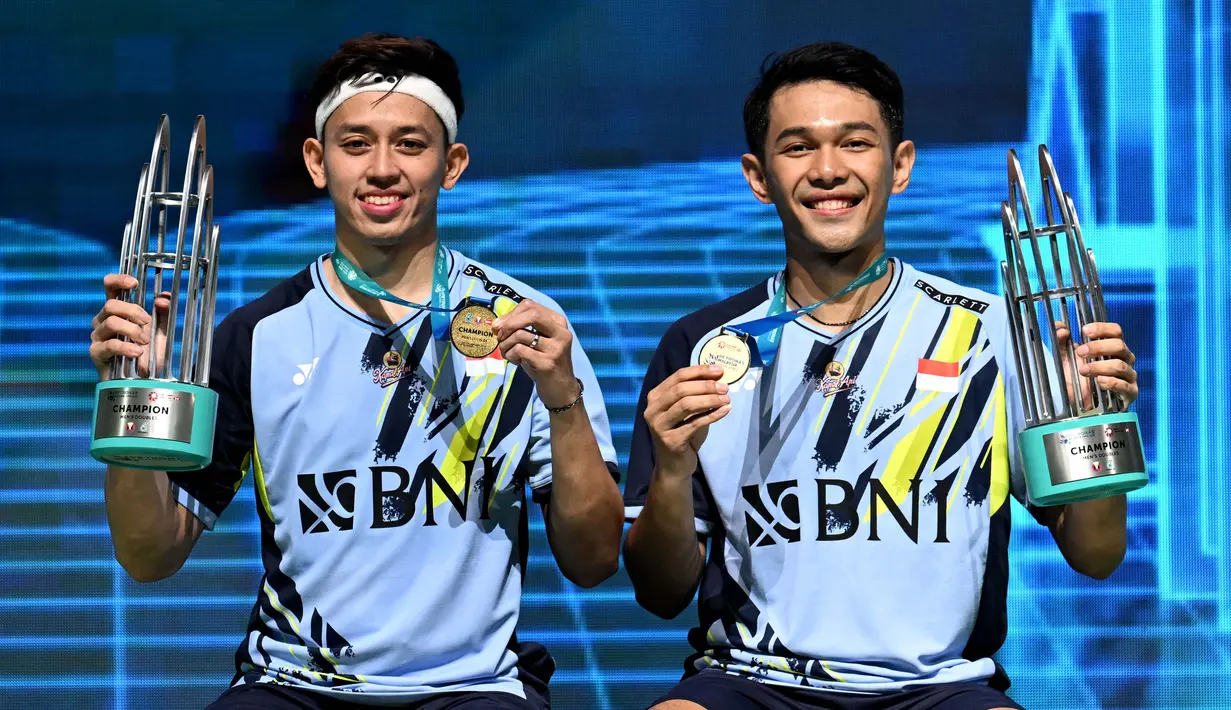 Foto: Bayar Lunas Kekalahan di Tahun Lalu, Fajar / Rian Perkasa di Malaysia Open 2023 - Ragam ...
