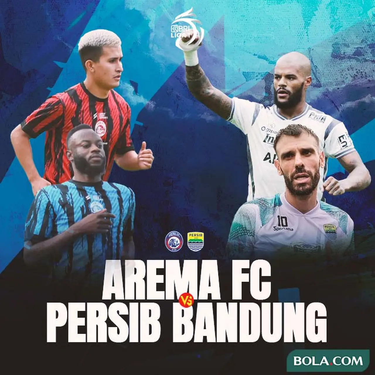 Duel Antar Lini di BRI Liga 1, Arema FC vs Persib: Tamu Unggul Nama Besar - Indonesia Bola.com