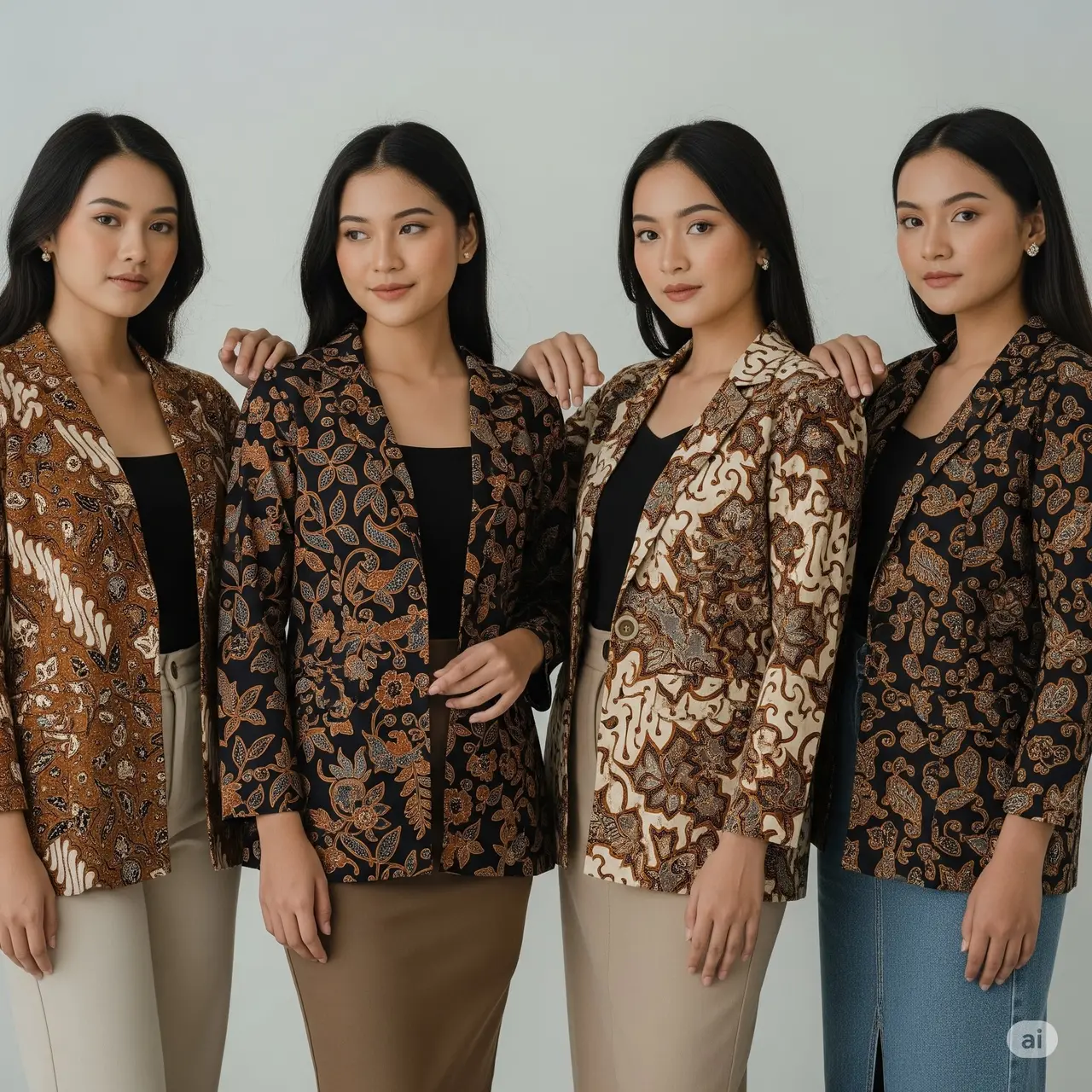 7 Model Jas Batik Wanita Modern Terbaru 2025 untuk Segala Acara - Hot ...