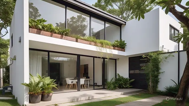 5 Desain Terbaru Rumah Islami Modern Serba Putih yang Asri, Dijamin ...