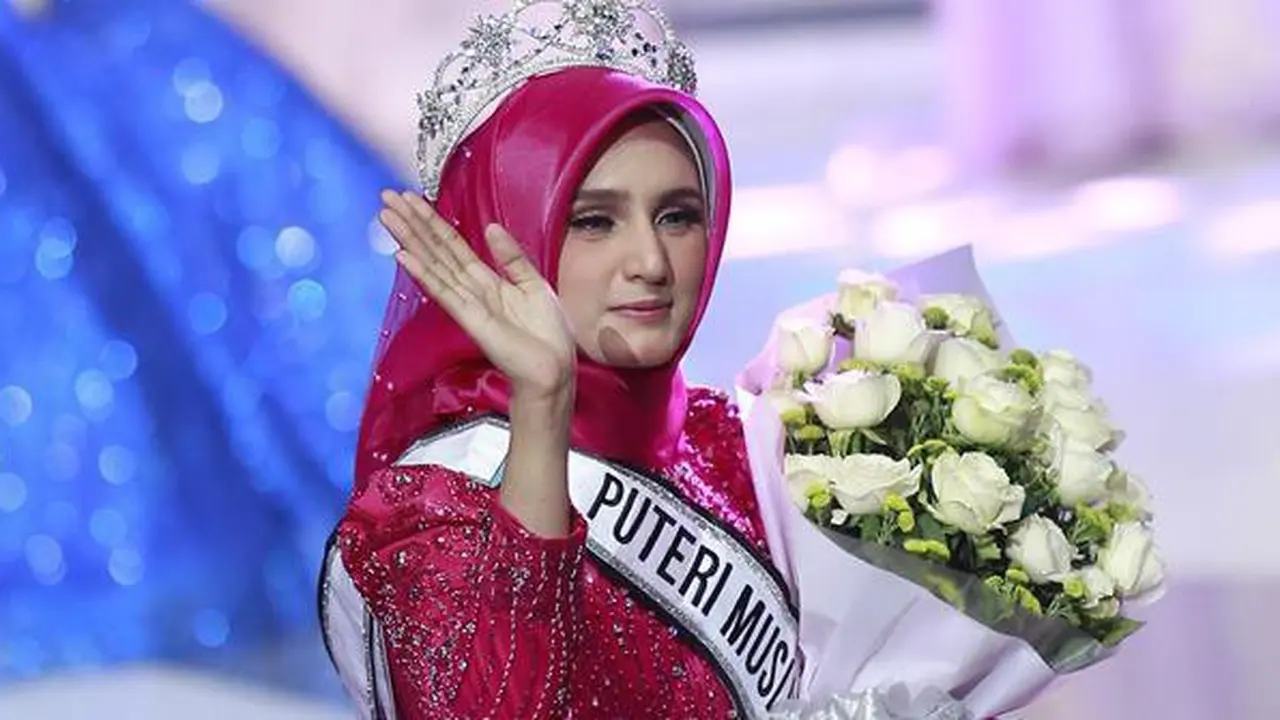 6 Potret Cantiknya Nurul Bashirah, Juara Puteri Muslimah Indonesia 2019 - Hot Liputan6.com