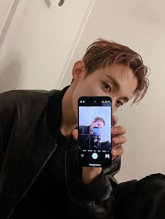 Gaya Santai DK Seventeen saat Mirror Selfie, Posenya Bisa Dijadikan ...