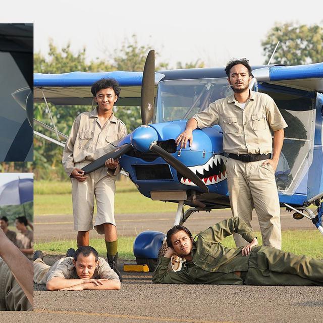 6 Potret Marthino Lio Jadi Pejuang dalam Film Kadet 1947 - Surabaya ...