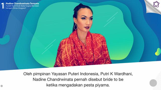 Nadine Chandrawinata Ternyata Sudah Kasih Kode Bakal Segera Menikah dengan Dimas Anggara ...