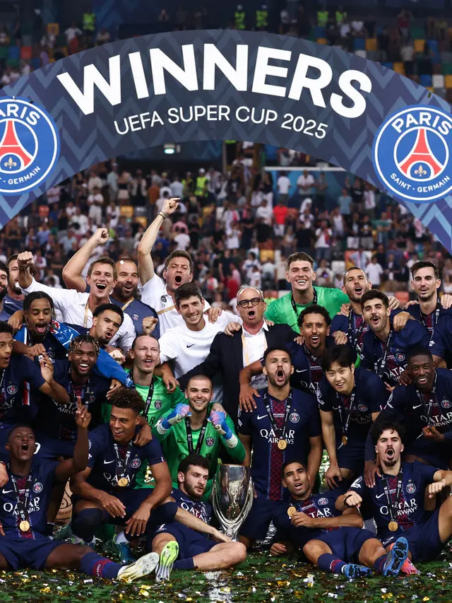 Hasil Piala Super Eropa 2025: Dramatis! PSG Angkat Trofi setelah ...