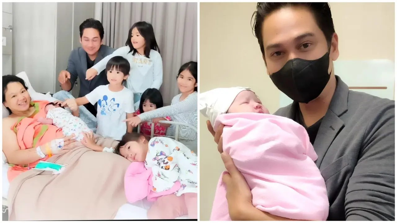 6 Potret Rama Michael Dikaruniai Anak ke-6, Netizen Sebut Bintang Mega ...