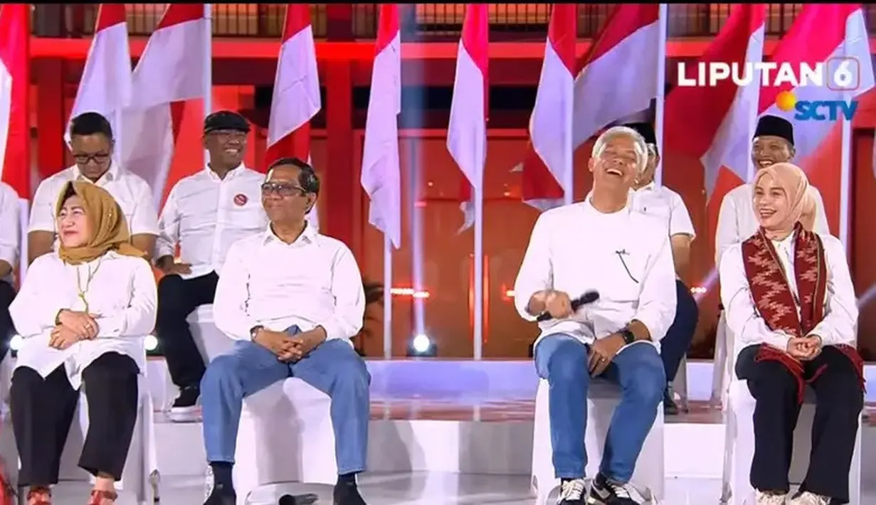 6 Penampilan Ganjar Pranowo dan Mahfud MD saat Deklarasi Bakal Calon ...